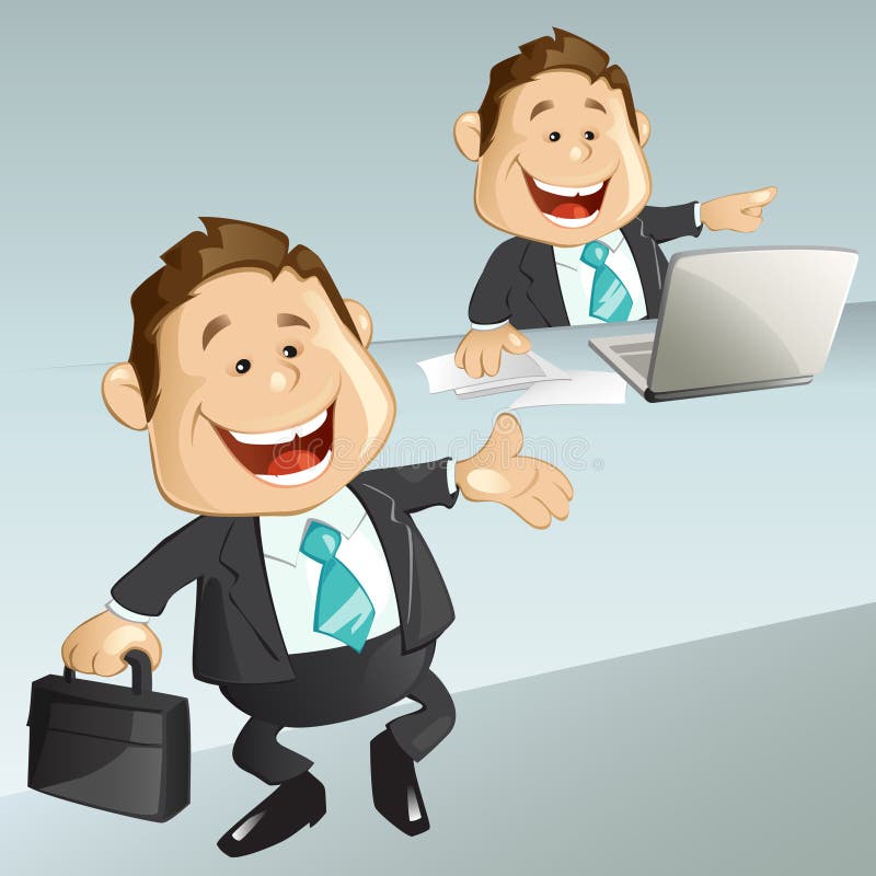 Business Man stock vector. Illustration of career, people - 65637600