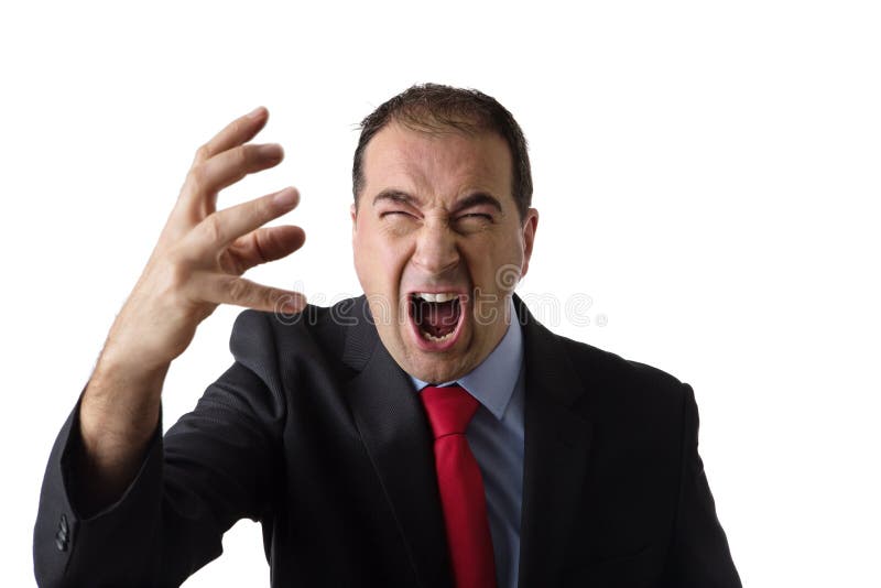 Getting mad at work stock photo. Image of corporate, business - 97866782