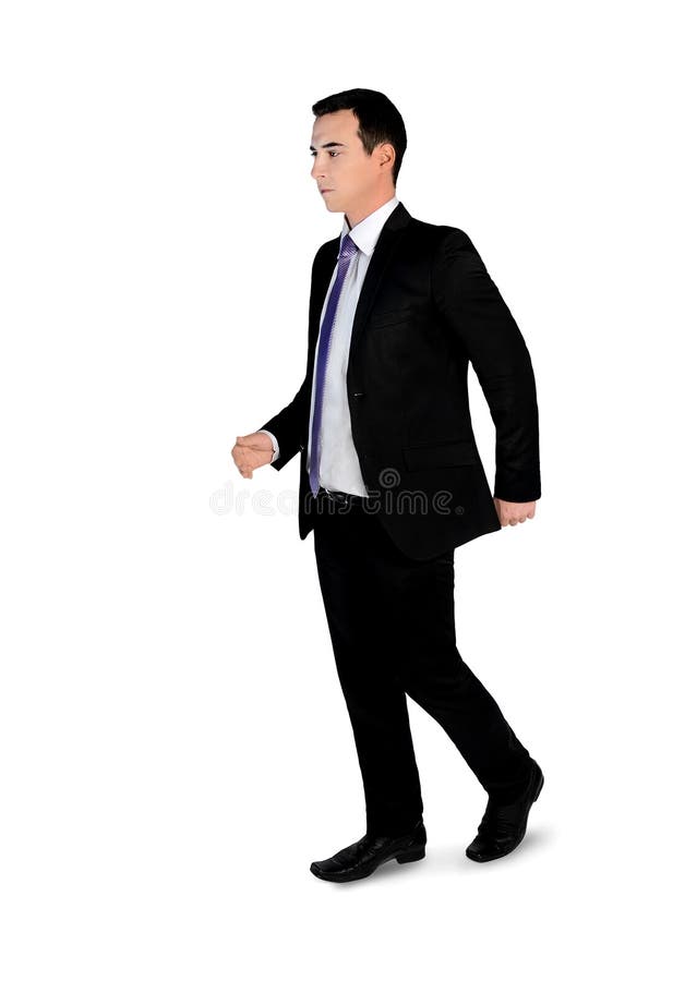 Business man walk side stock image. Image of male, copyspace - 55935905