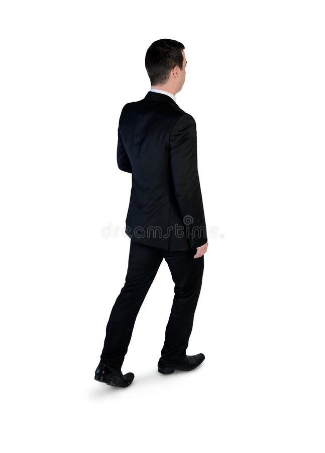 Business man walking back stock image. Image of manager - 49404171