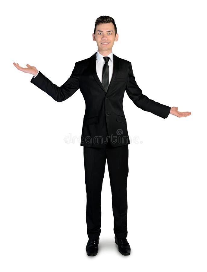 Business man welcome stock photo. Image of adult, executive - 55934866