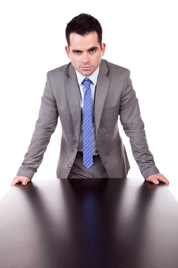 Business man at work stock image. Image of alone, manager - 14836349