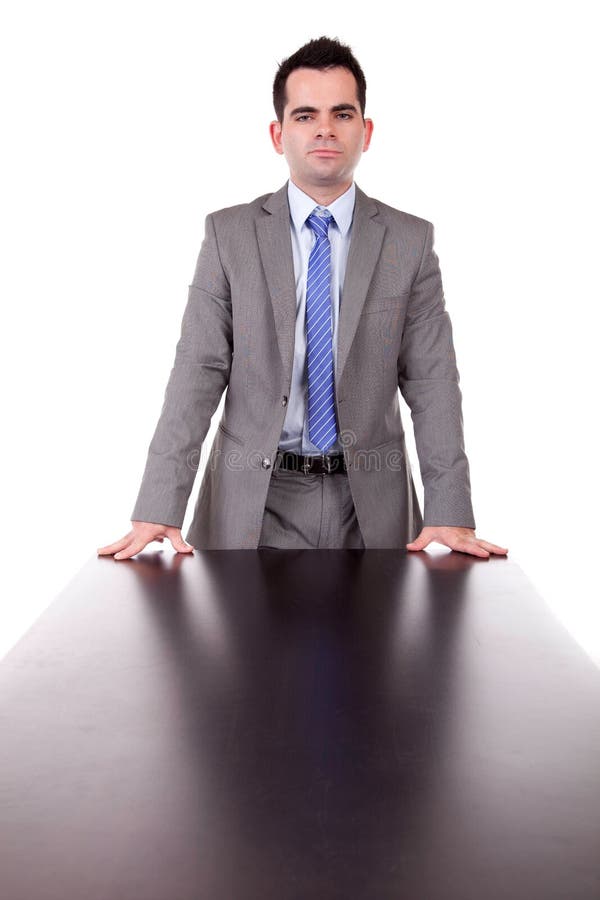 Business man at work stock photo. Image of manager, cheerful - 14851636