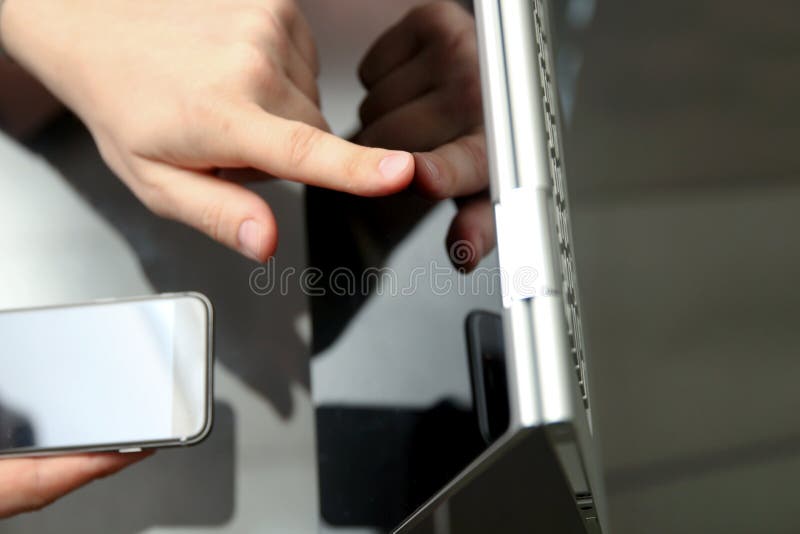 Business Man Working and Analyzing Financial Figures on a Graphs Using ...