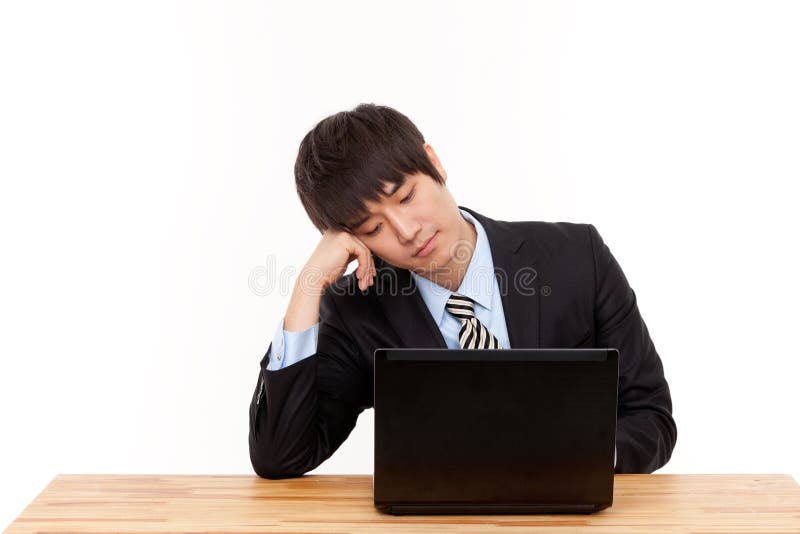 Business Man Working Problem Stock Image - Image of crisis, executive ...