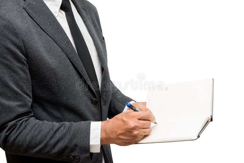 Business Man Writing on Note Book with Wolrd Map Stock Photo - Image of ...