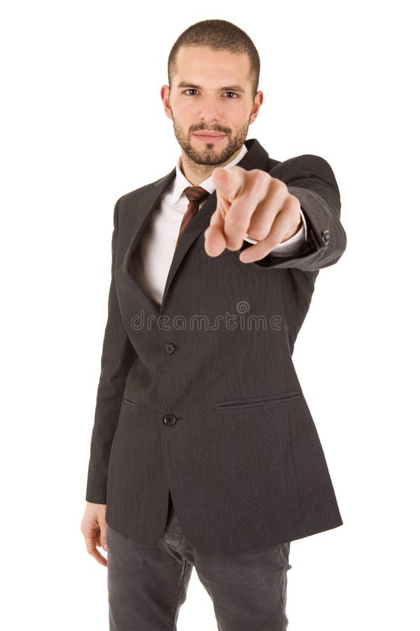 Business man stock photo. Image of calm, career, staring - 43234934