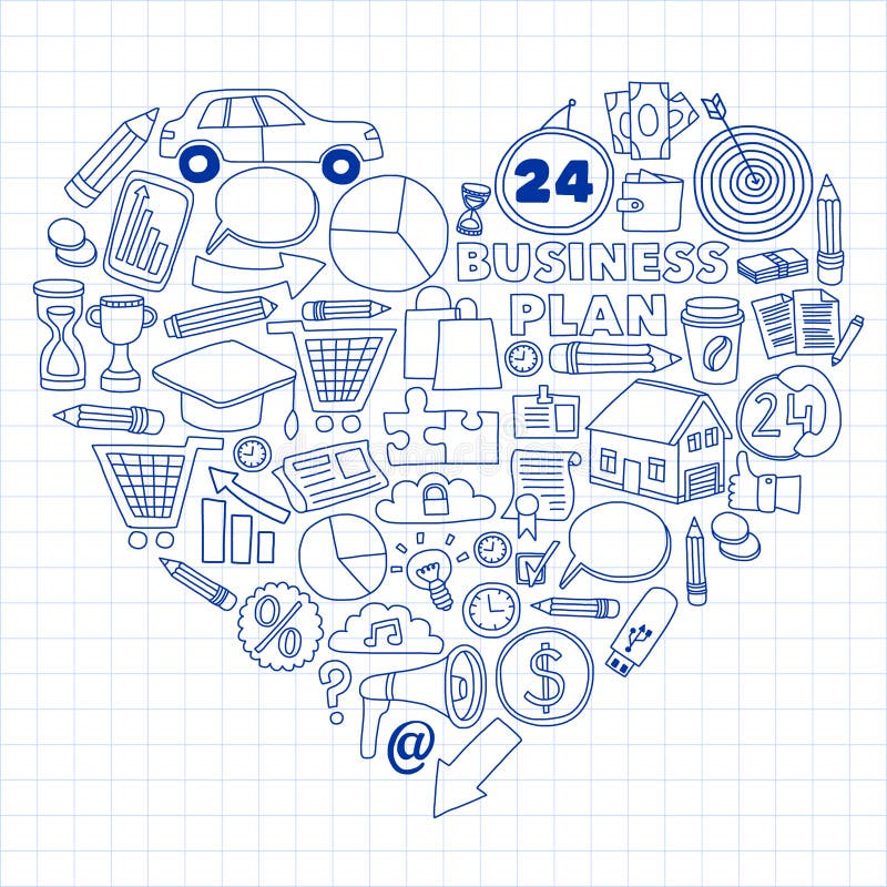 Business and Management Background. Pattern with Finance Icons ...