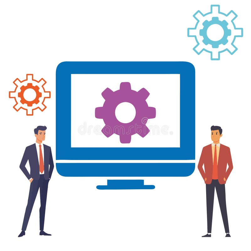 Business Management Concept, Business. Vector Concept. Service. Stock ...