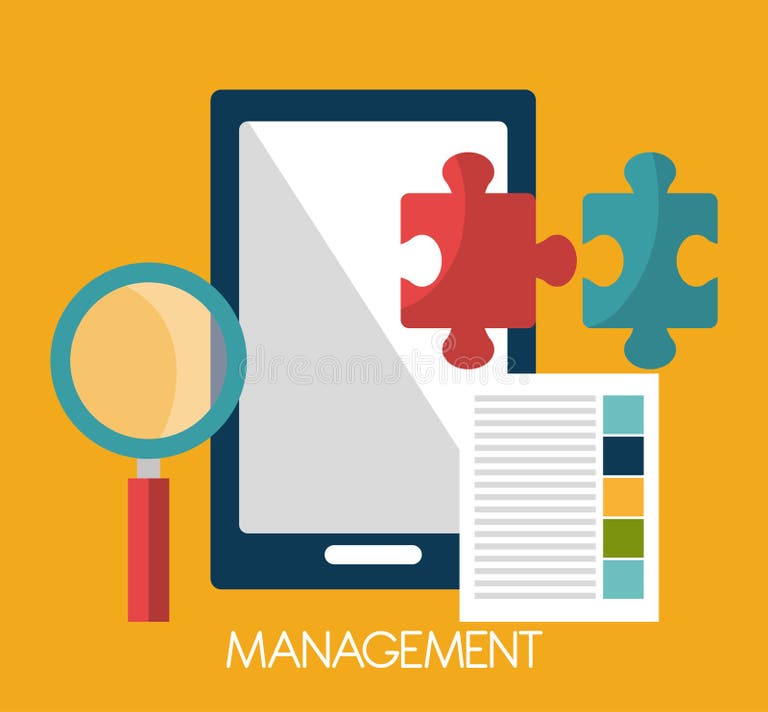 Business management design stock vector. Illustration of office - 61151089