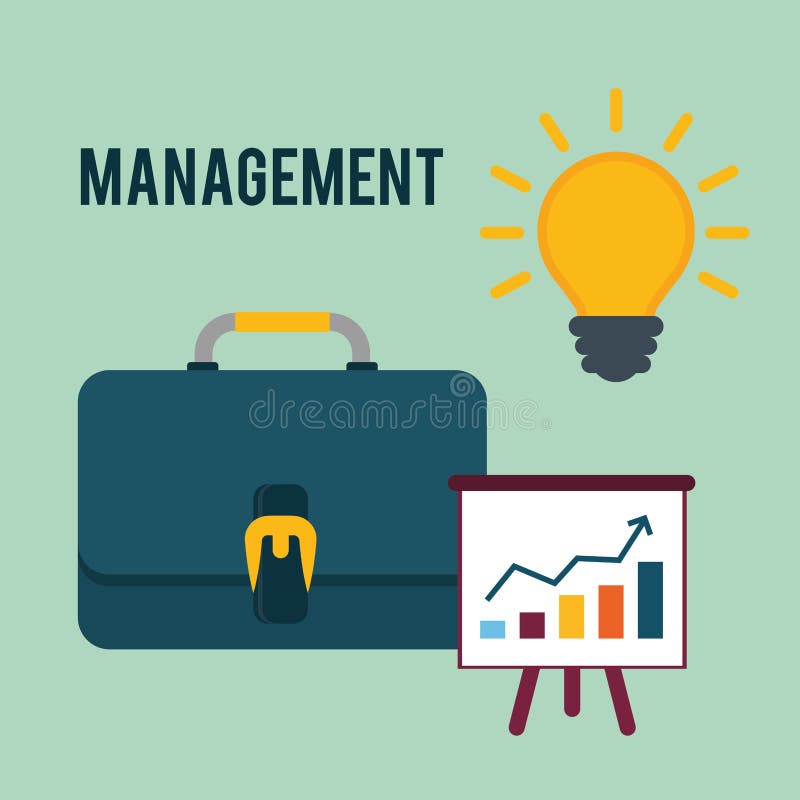 Business Management Graphic Stock Vector - Illustration of team ...