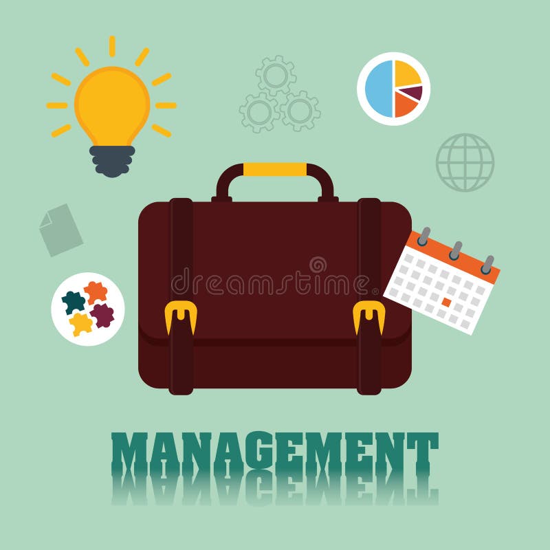 Business Management Graphic Stock Vector - Illustration of report ...