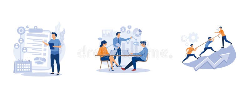 Waterfall Project Management Concept Icon Stock Vector - Illustration ...