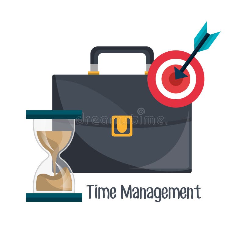 Business and Management Time Stock Illustration - Illustration of ...