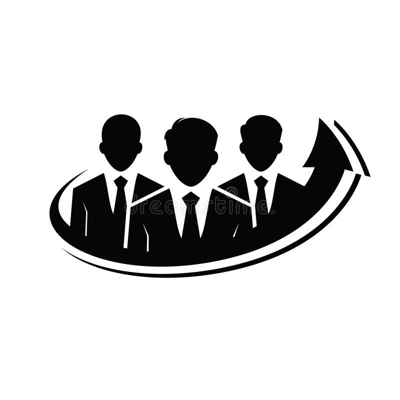 Business Team Icon. Business and Marketing Icon Vector Stock Vector ...