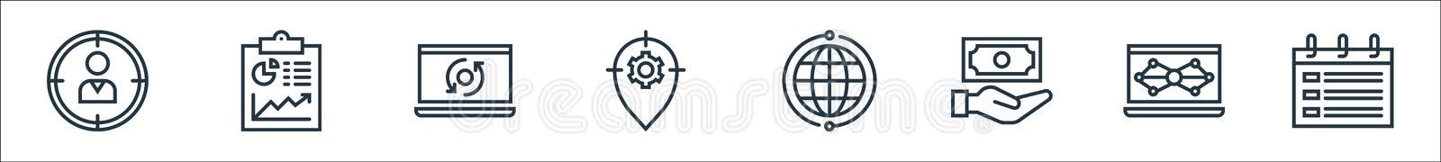 Algorithm Icon Vector From Analytic Investment And Balanced Scorecard Concept Thin Line