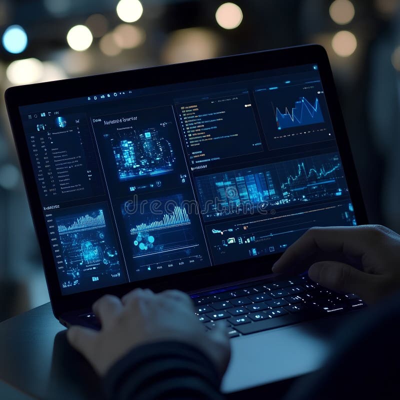 Business Marketing and Sales Analytics Concept, Data Analysis ...