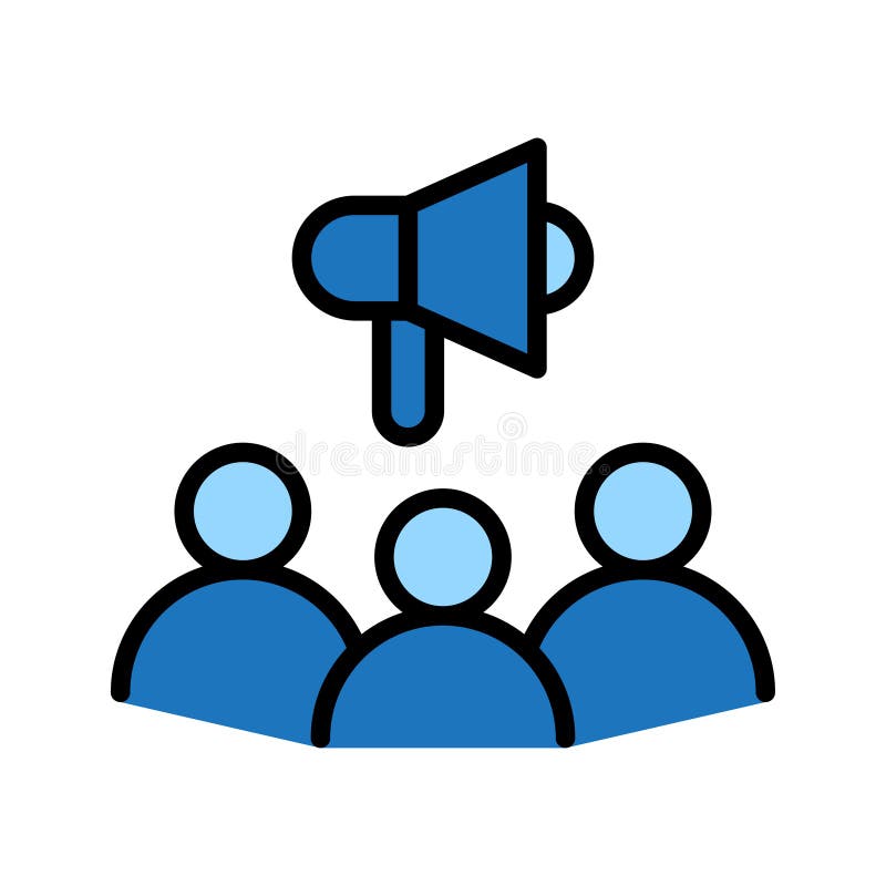 Business Marketing Team Icon Stock Vector - Illustration of icon ...