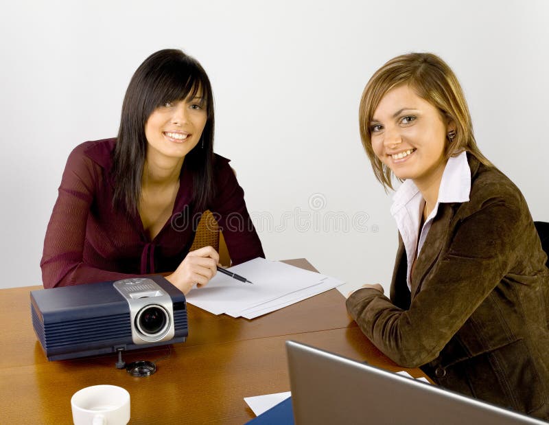 Multimedia Business Presentation Stock Photo - Image of group ...