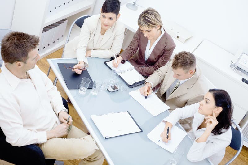 Business meeting stock image. Image of businesspeople - 9247531