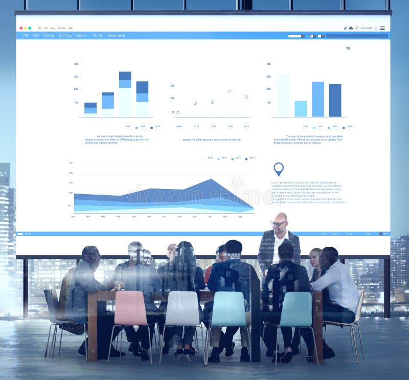 Business Meeting Conference Corporate Collaboration Concept Stock Image ...