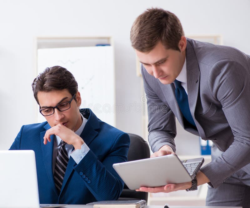 Business Meeting with Employees in the Office Stock Photo - Image of ...