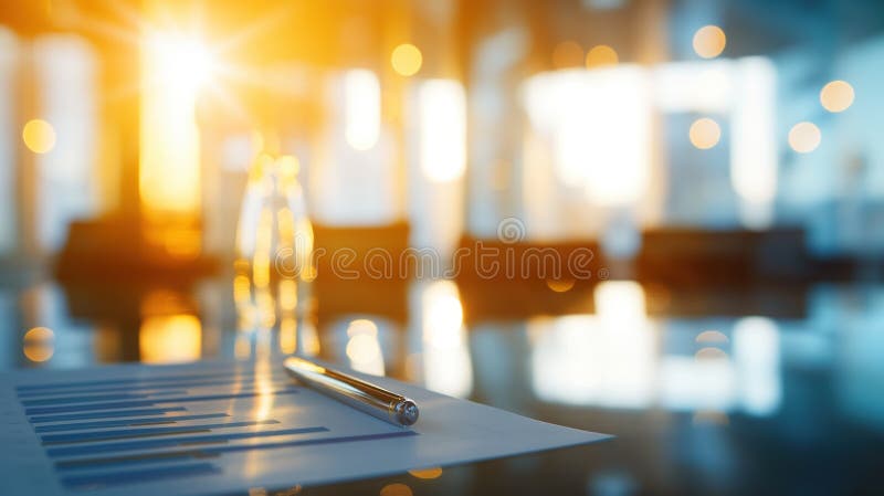 Business Meeting in a High-tech Environment, Business, Corporate ...
