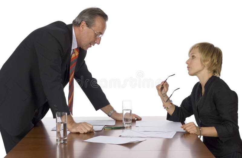 Business Meeting - Man Arguing Stock Image - Image of businessman ...
