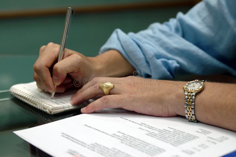 Business meeting notes stock image. Image of notebook, business - 174083