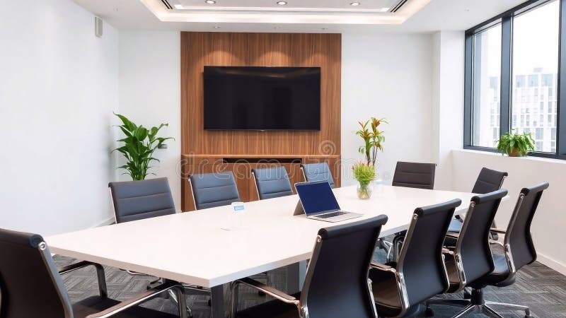 Business Meeting Room in Office. Business Meeting Room Stock ...