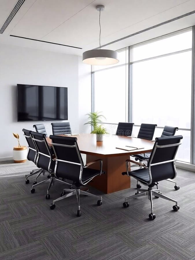 Business Meeting Room in Office. Business Meeting Room Stock ...