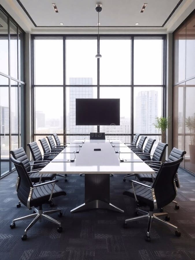 Business Meeting Room in Office. Business Meeting Room Stock ...