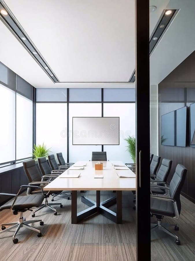 Business Meeting Room in Office. Business Meeting Room Stock ...