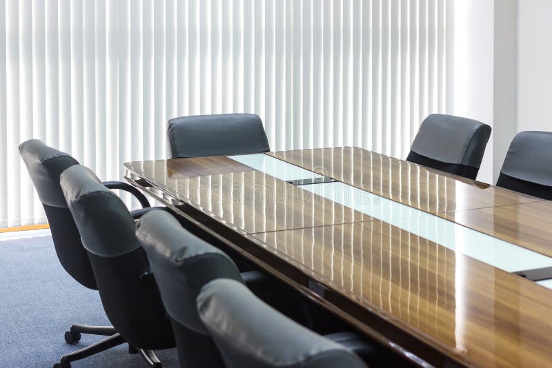 Business Meeting Room in Office Stock Photo - Image of directors ...