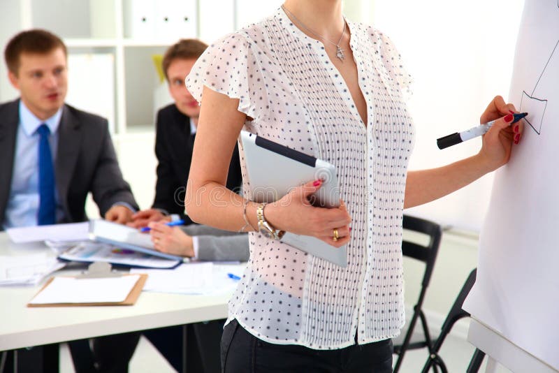 Business Meeting at the Table Top View Stock Photo - Image of document ...