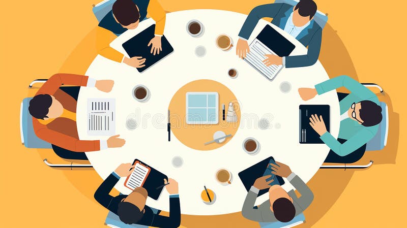 Circle Table stock photo. Image of classic, round, wood - 319713168