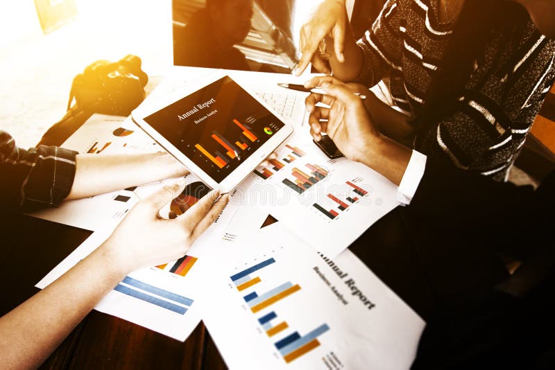 Business meeting stock photo. Image of information, diagram - 90657942