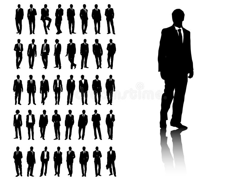 Business men stock vector. Illustration of pose, shirt - 1852933