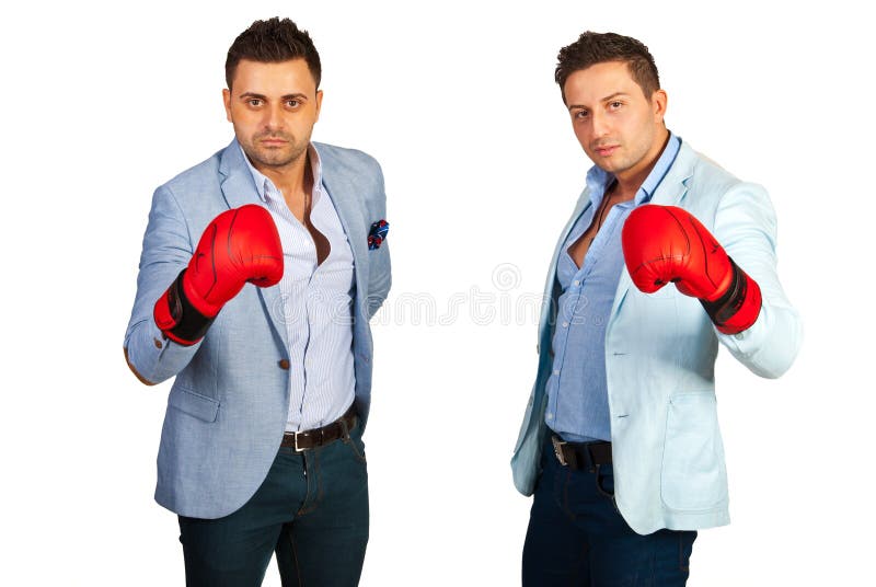 Business Men in Competition Stock Photo - Image of person, elegant ...