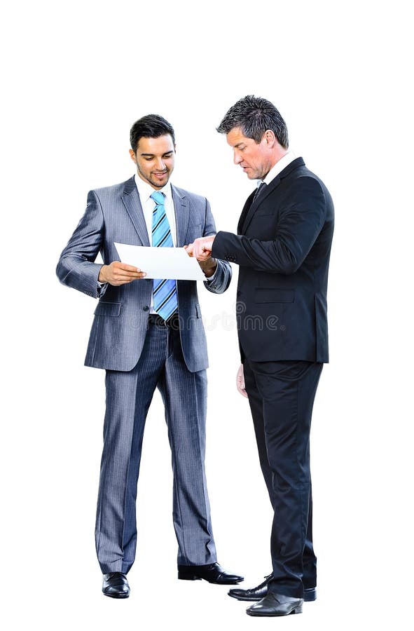 Business Men Discussing Together Stock Photo - Image of businesspeople ...