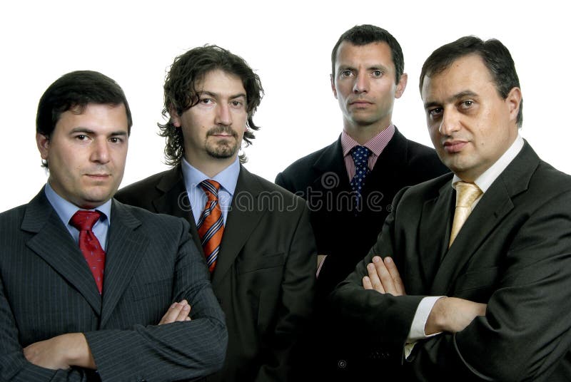Business men stock image. Image of chief, caucasian, four - 33945693