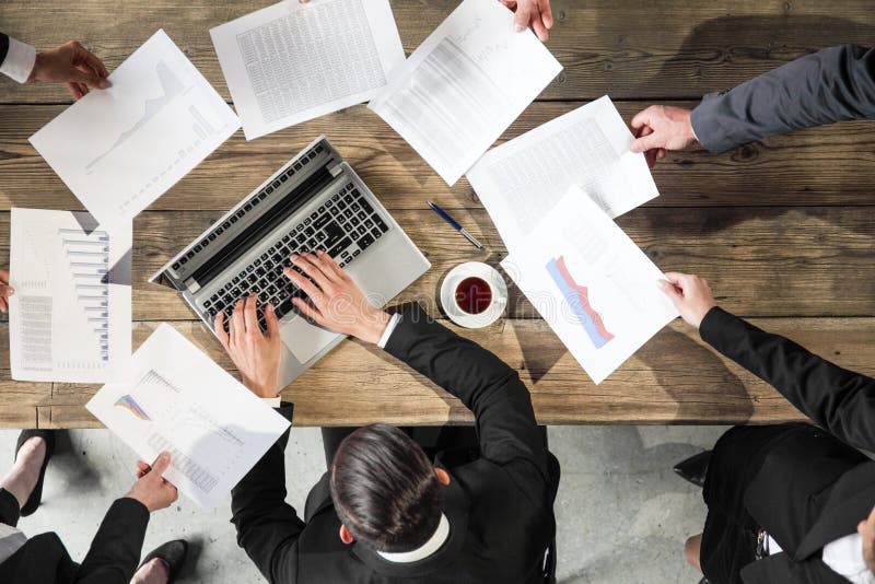 Business Man Getting Extra Work Stock Photo - Image of laptop, career ...