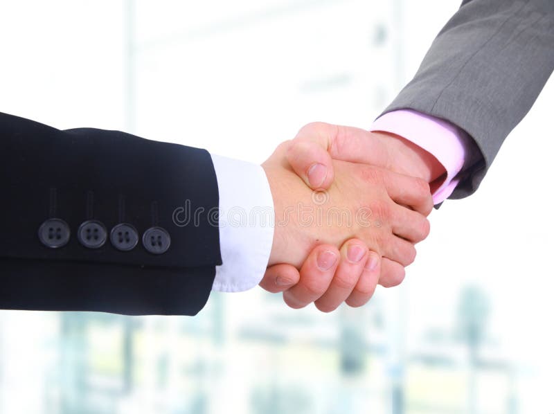Business men hand shake stock photo. Image of greet, customer - 18285576