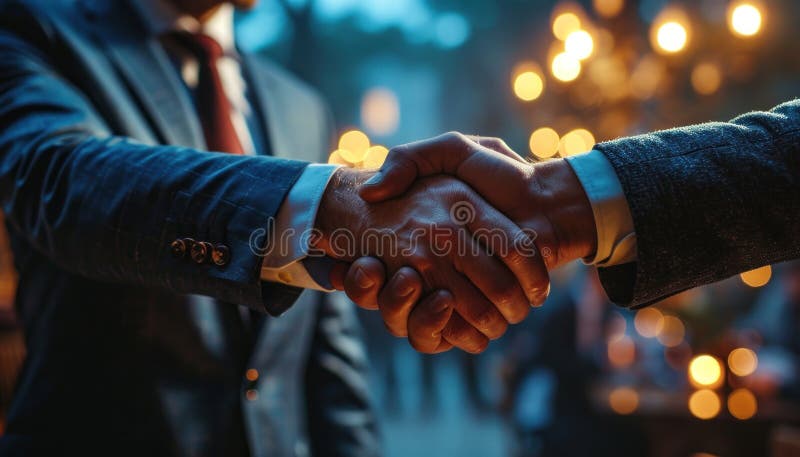 Business Men Shake Hands in Agreement, Business Meeting Image Stock ...