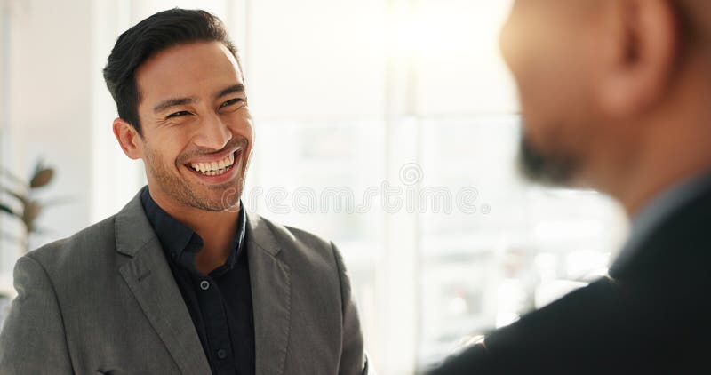 Business Men, Shaking Hands with Interview or Collaboration in Meeting ...