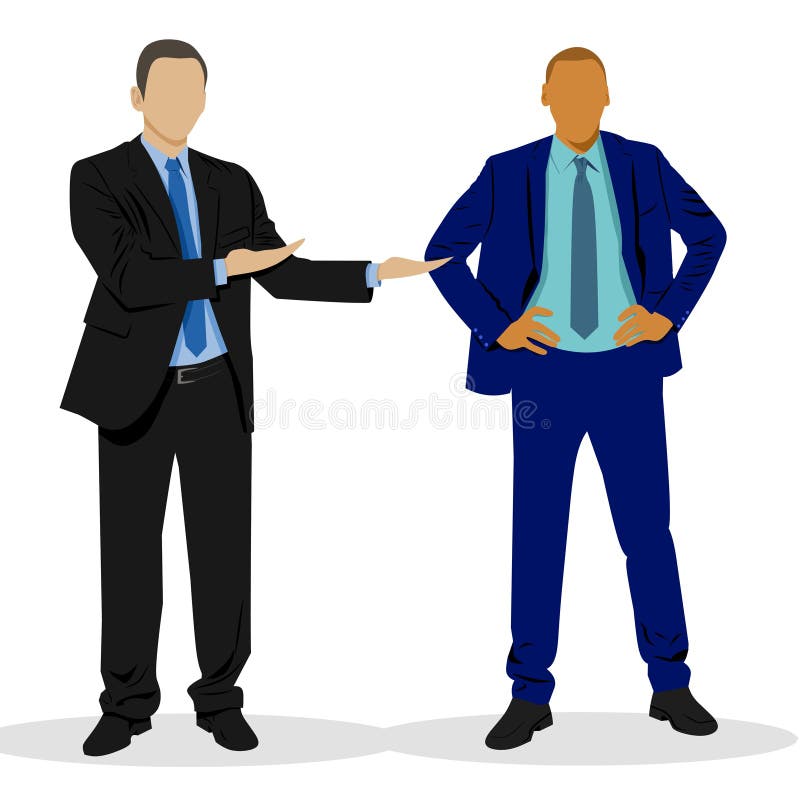 Business Men Wearing Expensive Suits Ready for Work Stock Photo - Image ...