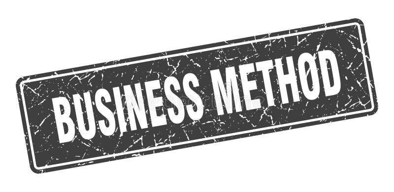 Business Method Sign. Business Method Grunge Stamp Stock Vector ...