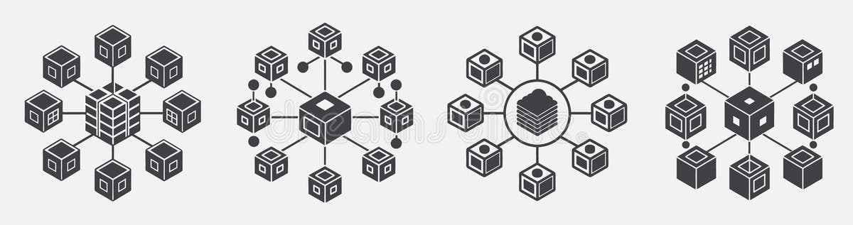 Cube Connections Stock Illustrations – 603 Cube Connections Stock ...