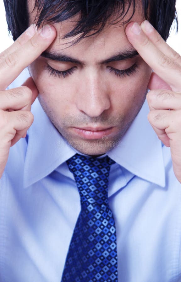 Business mind stock image. Image of blue, business, focused - 688605