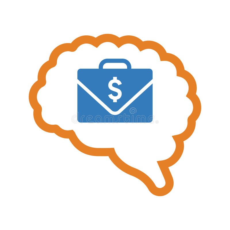 Business Mind icon stock illustration. Illustration of concept - 269751956
